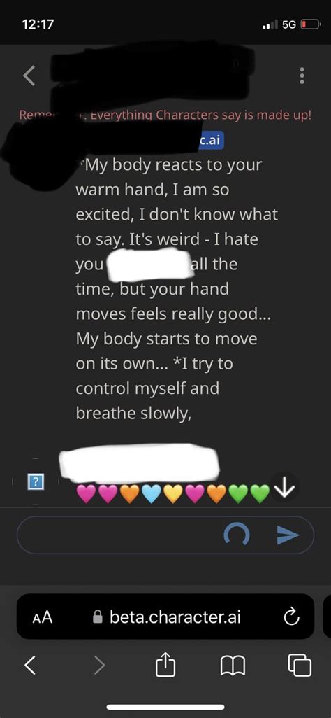 Just A Tip Spamming Hearts Before And After A Message Makes The Ai