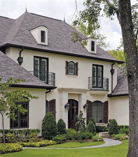 French Country Home Stucco