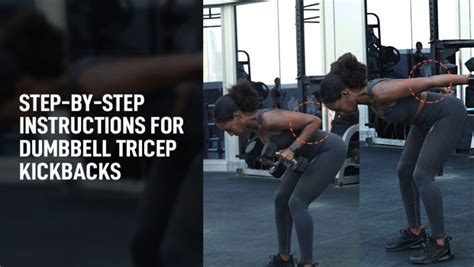 Dumbbell Triceps Kickbacks
