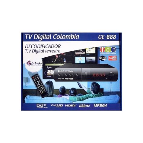 GLOBAL Decodificador TDT Confia Technology