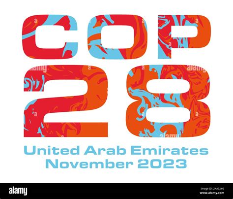 COP 28 Dubai UAE 7 18 November 2022 Vector Illustration Stop Global