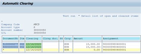 T Code F Automatic Clearing In Sap Sapficoblog