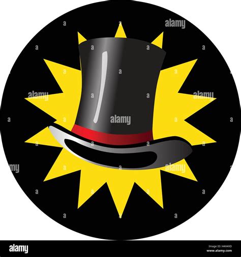 Classical Classic Tall Hat Ai 10 Supported Stock Vector Image And Art
