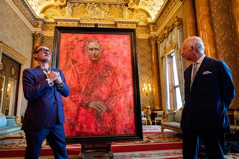 Hidden Signs And Symbols In King Charles Iii New Portrait Social