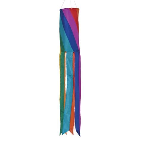Spiral Rainbow Column Windsock World Of Windsocks
