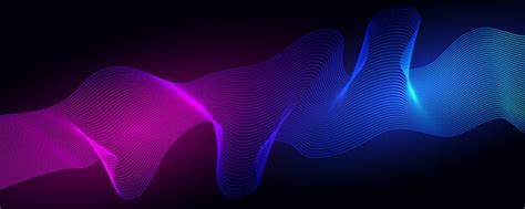 Premium Vector Colored Dynamic Waves Background Geometric Abstract