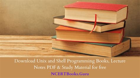 Unix And Shell Programming Notes PDF Download Books Study Material
