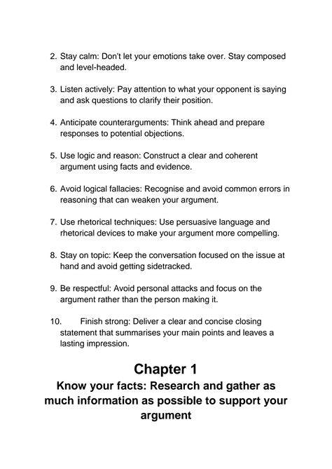 SOLUTION How To Win Every Argument Studypool
