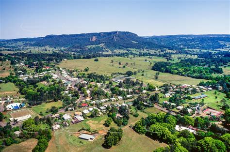 Historic Aerial Photo Nimbin Nsw Aerial Photography