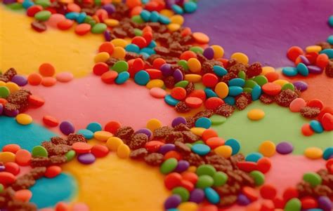Premium Photo Colorful Chocolate Candies
