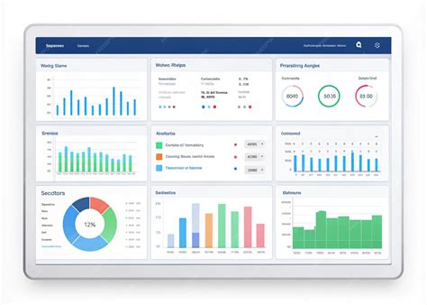 Premium Photo Clean And Modern Seo Analytics Dashboard Design For