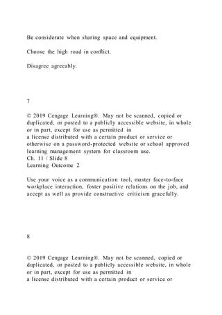 Chapter Professionalism At Work Business Etiquette Ethics DOCX