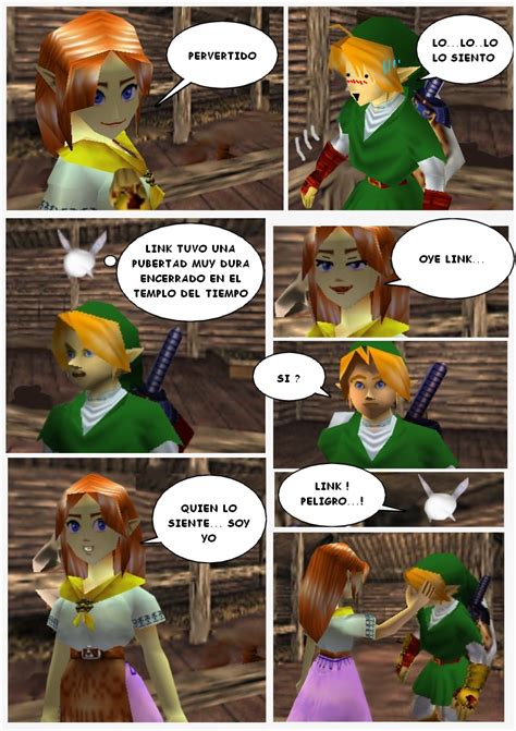 The Legend Of Zelda Link And Malon ~ Mangas Phido