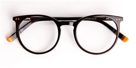 Round Designer Glasses In Light Brown Colour Specscart®