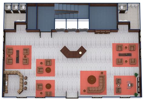 Hotel Lobby Floor Plan