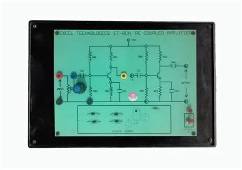 Analog Electronics Lab Amplifiers Rc Coupled Amplifier Manufacturer