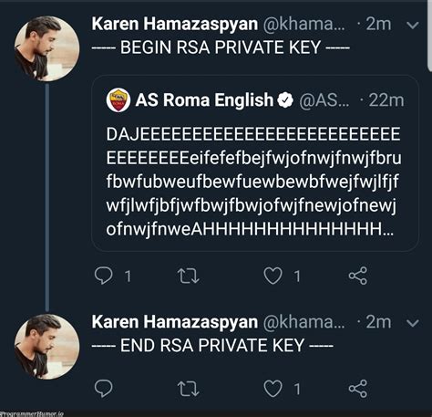 Private Key ProgrammerHumor Io