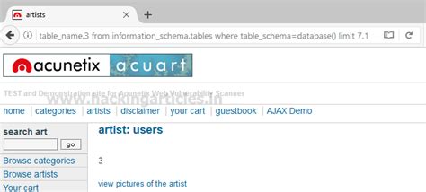 Manual Sql Injection Exploitation Step By Step Hacking Articles