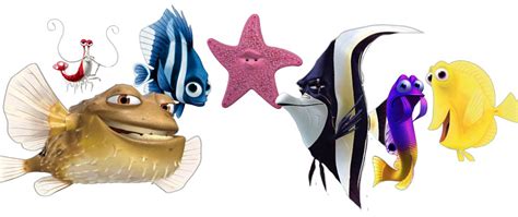 Finding Nemo Characters Tank Gang Png Render By Agonzalez07 On