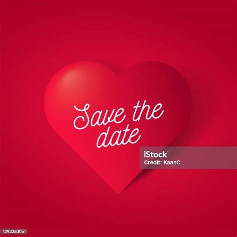 빨간색 배경에 기호 3d 빨간색 하트가 있는 날짜 글자를 저장합니다 스톡 일러스트레이션 0명에 대한 스톡 벡터 아트 및 기타 이미지 0명 3차원 형태 결혼 의식