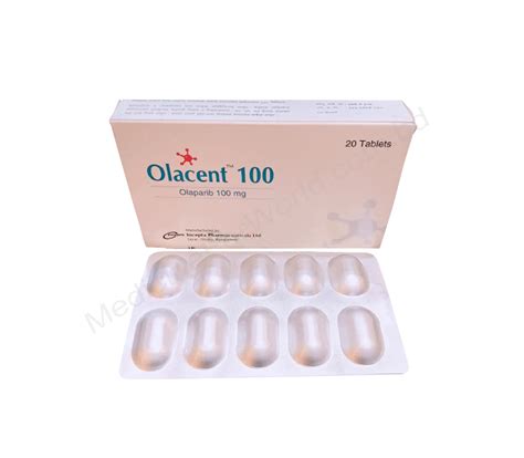 Olaparib Olacent 100mg 150mg Rx Medicine For World