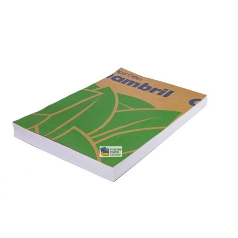 500 Folhas Papel Offset 120g A4 Chambril Arquivos Silhouette E