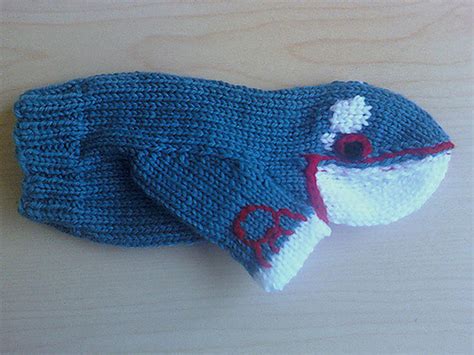 Ravelry Mclovins Pokemon Kyogre Mitten