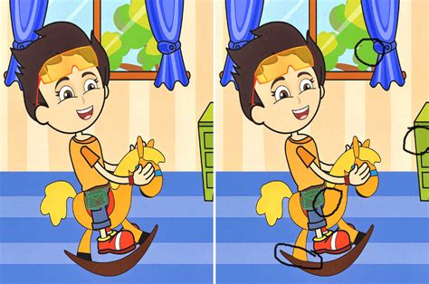 Справитесь🔎 с поиском всех 4 отличий между изображениями Тест на внимательность Тестик Дзен