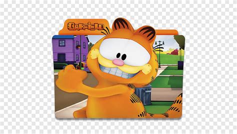 Dibujo Animado Divertido De Garfield En Screenheaven
