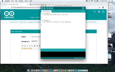 Dont Have The Menu Bar In Sketch Ide 1x Arduino Forum