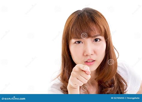 Angry Asian Woman Screaming Girl With Furious Aggressive Hand Gesture On Pink Background