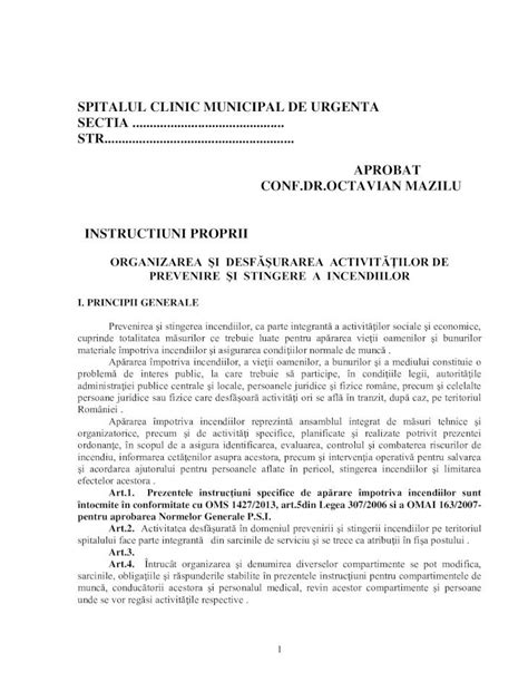PDF Psi Instructiuni Proprii DOKUMEN TIPS