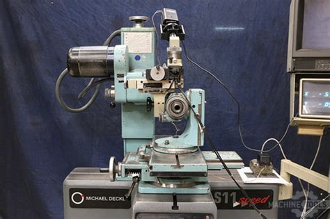 Deckel Isog S11 Speed Microscope With Video System Tool And Cutter