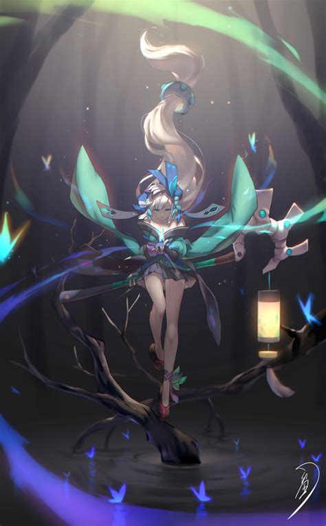 Aoandon Onmyoji Drawn By Fukafusa Danbooru