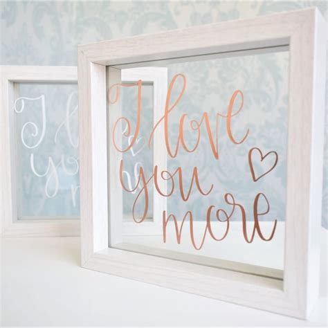 Love You More Sign Etsy Uk