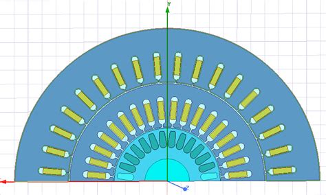 Three Phase Induction Motor Model Design In Ansys Rmxprt 56 Off