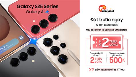 Samsung Đặt Trước Galaxy S25 Ultra Nhận Kèm ưu đãi Lên đời Siêu Hấp Dẫn