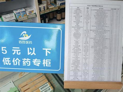 最低只要几角！5元以下低价药专柜来了澎湃号·政务澎湃新闻 The Paper