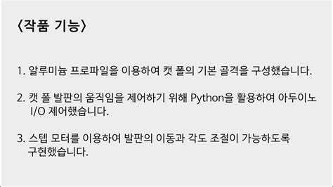 2022 프로보노 공모전 1인 가구를 위한 트랜스 캣 폴 Youtube