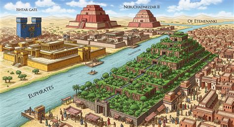 Jardines Colgantes De Babilonia Historia Mito Y Realidad Vidadejardin
