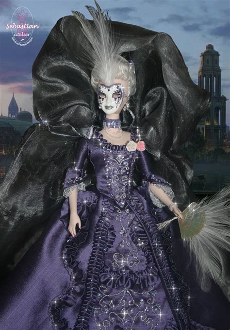 Ooak Dolls Barbie Dolls Barbie Girl Glamour Dolls Purple Silk
