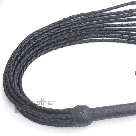 Adult Costume Prop Whip Indiana Jones Style Bullwhip 12 Plait Top
