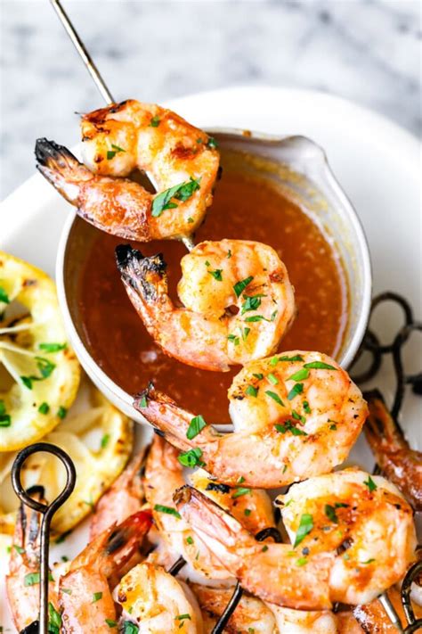 Grilled Shrimp Recipe With Garlic Butter Skinnytaste