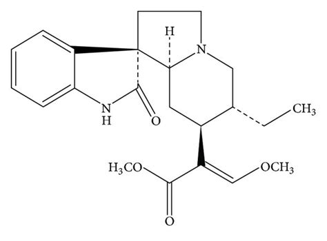 Chemical Structure Of Isorhynchophylline Irn Download Scientific
