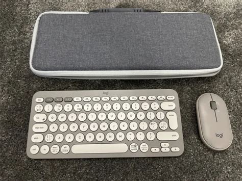 Logitech Bluetooth K380 Keyboard And M350 Mouse With Case Bundle £39 99 Picclick Uk