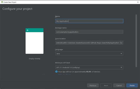 Hello World Android W3schools