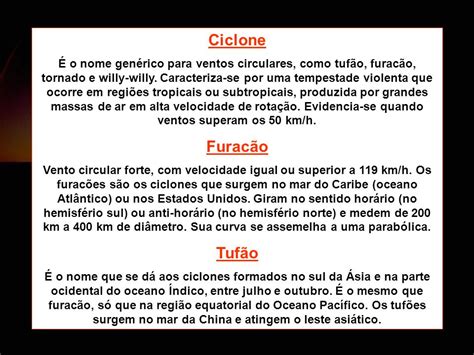 Qual A Diferença Entre Furacão Ciclone Tornado E Tufão🥑 Descubra A