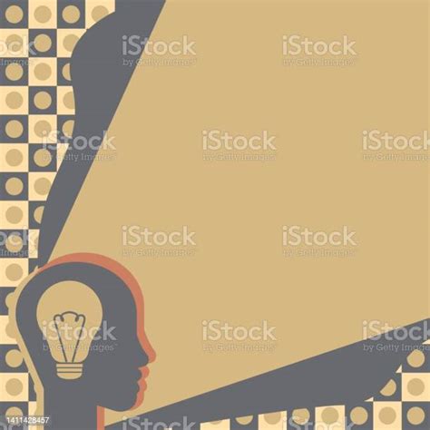 기술 아이디어를 보여주는 조명 전구로 머리 두뇌 기호에 빛나는 램프 디자인 기계 및 기술 아이디어를 표시합니다 개념에 대한 스톡 벡터 아트 및 기타 이미지 Istock