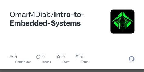 Github Omarmdiabintro To Embedded Systems