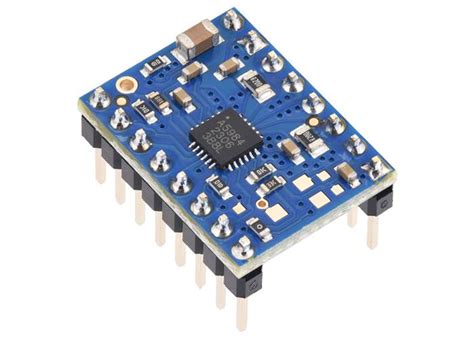 A5984 Stepper Motor Driver Carrier Fixed 1a5v 660ma33v Blue Edition Soldered Header Pins